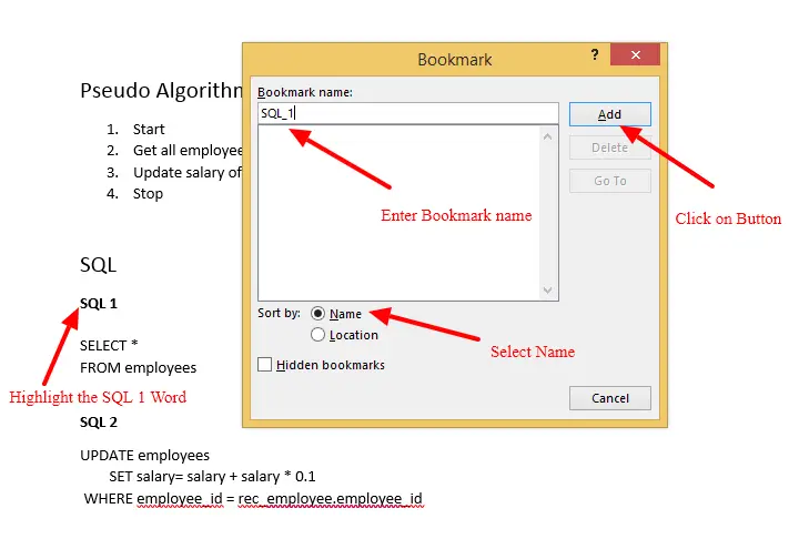 How To Create Hyperlink And Bookmark In Microsoft Word Techtown