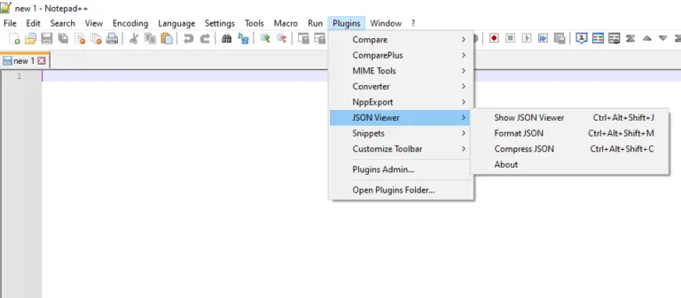 Notepad++ JSON formatter Plugin (JSONViewer) - (How) Download, Install and Use - Techtown