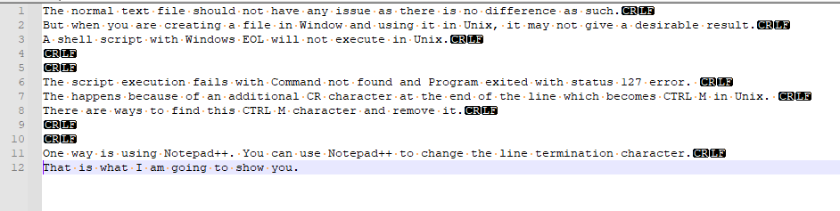 Notepad EOL Conversion Change Line Endings crlf To Lf Techtown